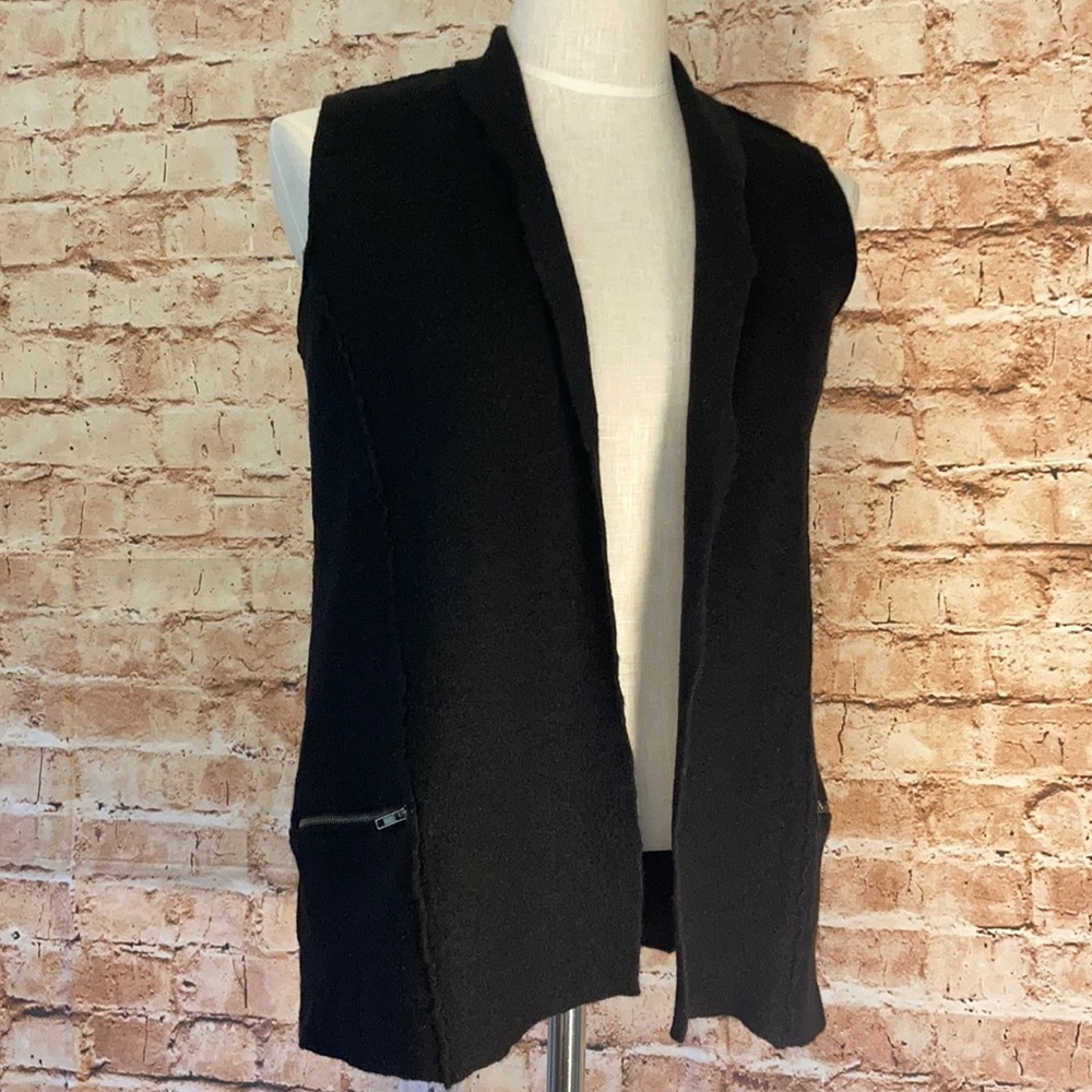 Tahari 100% Extra Fine Merino Wool Vest - Gem